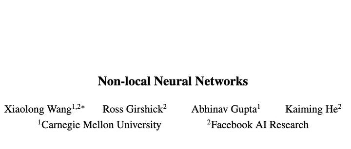 Non-local Network：人类早期在CV驯服Transformer尝试 | CVPR 2018 - 知乎