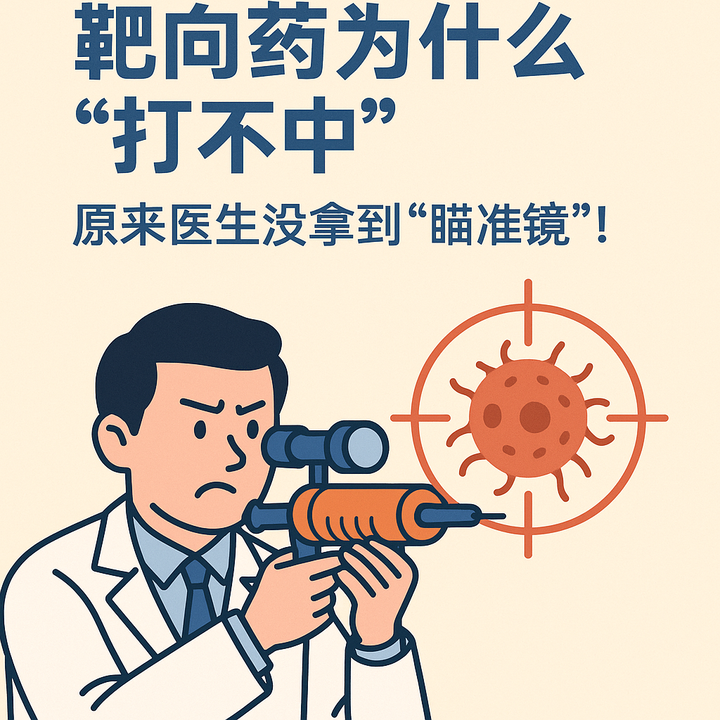 靶向药为什么“打不中”？原来医生没拿到“瞄准镜”！ - 知乎