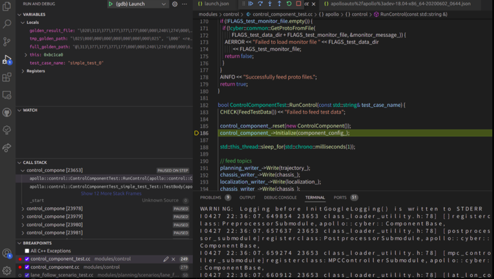 Apollo规划决策算法仿真调试(1)：使用Vscode断点调试apollo的方法 - 知乎