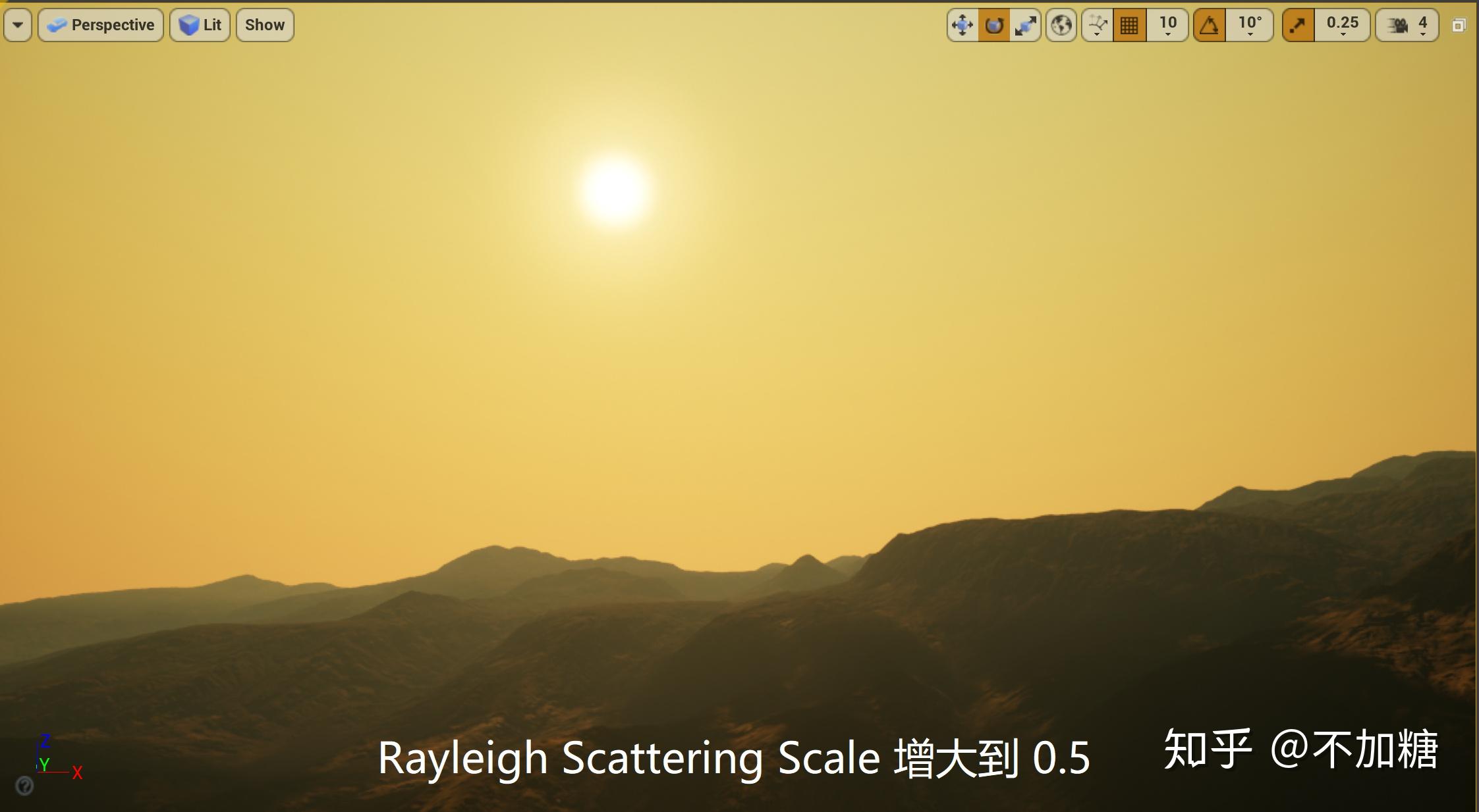 UE4: Sky Atmosphere 天空大气 - 知乎