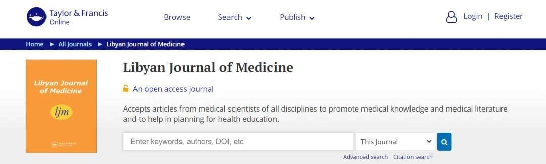 全科医学SCI好刊：Libyan Journal of Medicine - 知乎