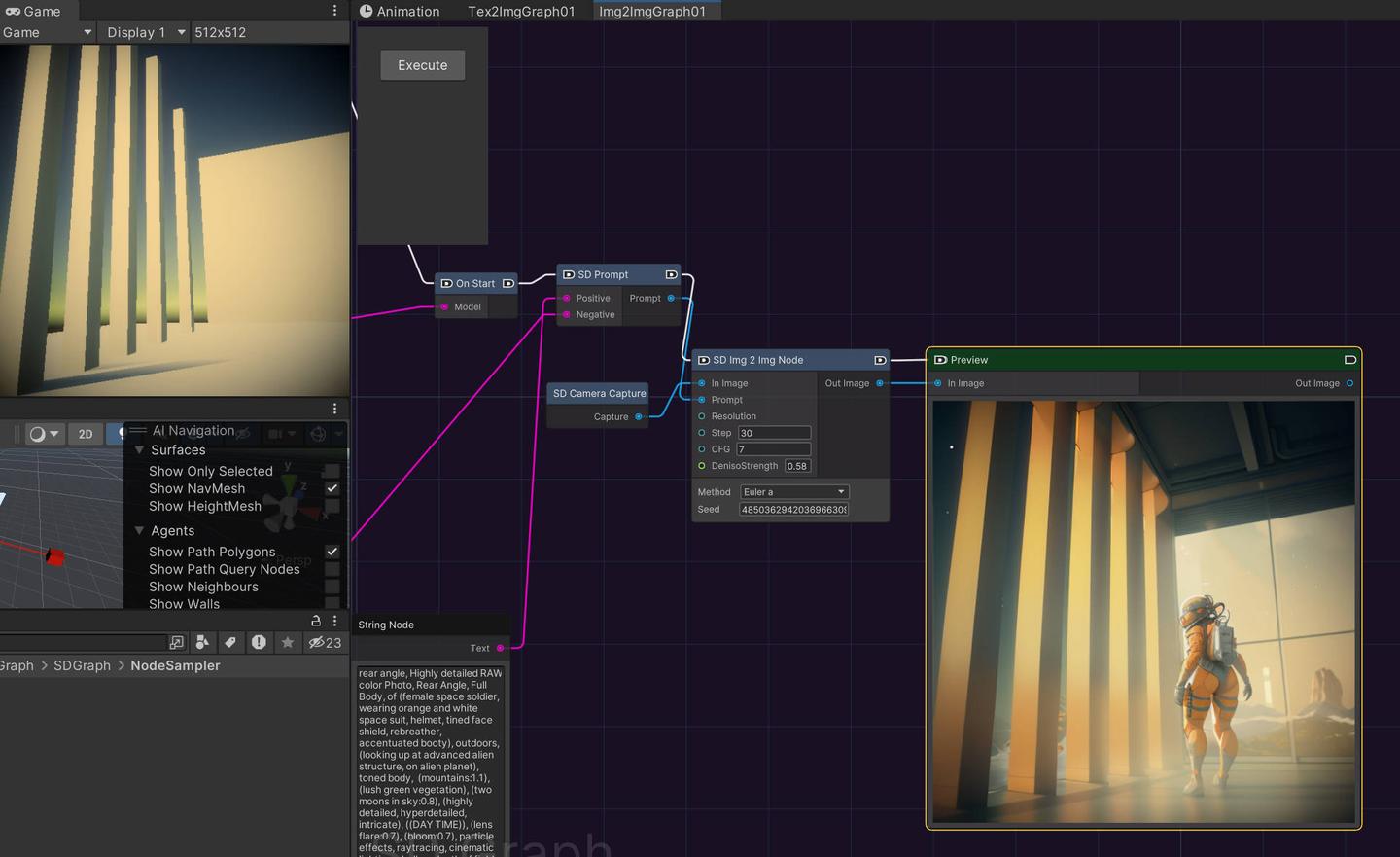 Stable Diffusion Unity Graph Tool - 知乎