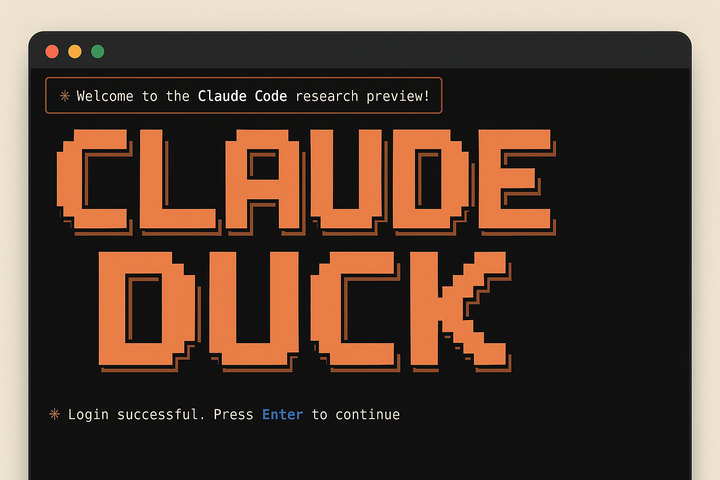 Claude Duck：轻松部署 Claude Code，快速上手，无需复杂配置 - 知乎