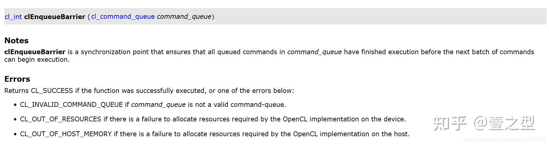 Opencl的barrier - 知乎