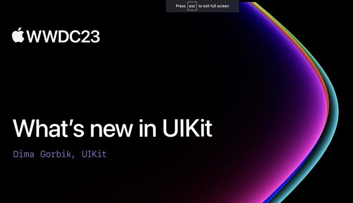 iOS17 UIKit的新功能（WWDC2023） - 知乎