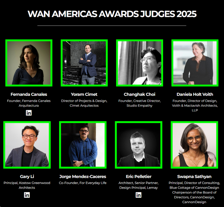 2025 WAN AWARDS AMERICAS评审阵容揭秘！ - 知乎
