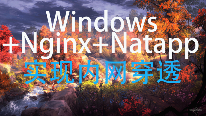 Windows下利用Nginx和Natapp内网穿透 - 知乎