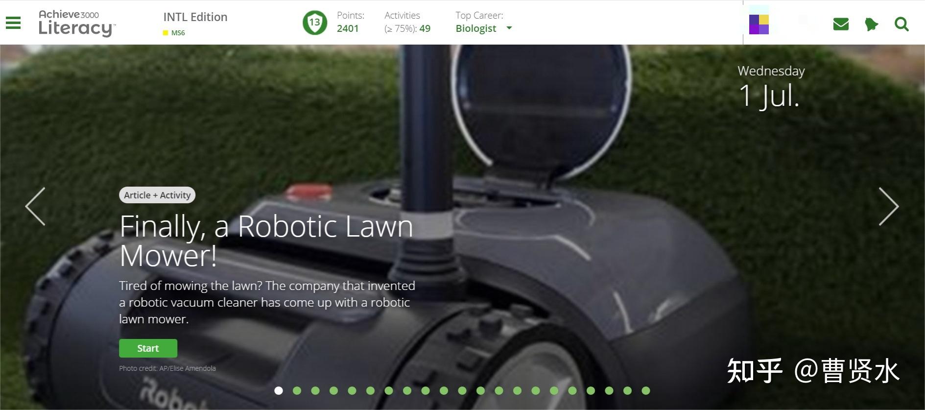 干货｜阅读写作神器Achieve 3000 Reading 使用说明 - 知乎