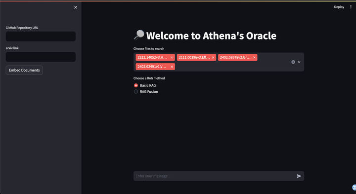 Athena's Oracle: 掌握 RAG 技术的理想跳板 - 知乎