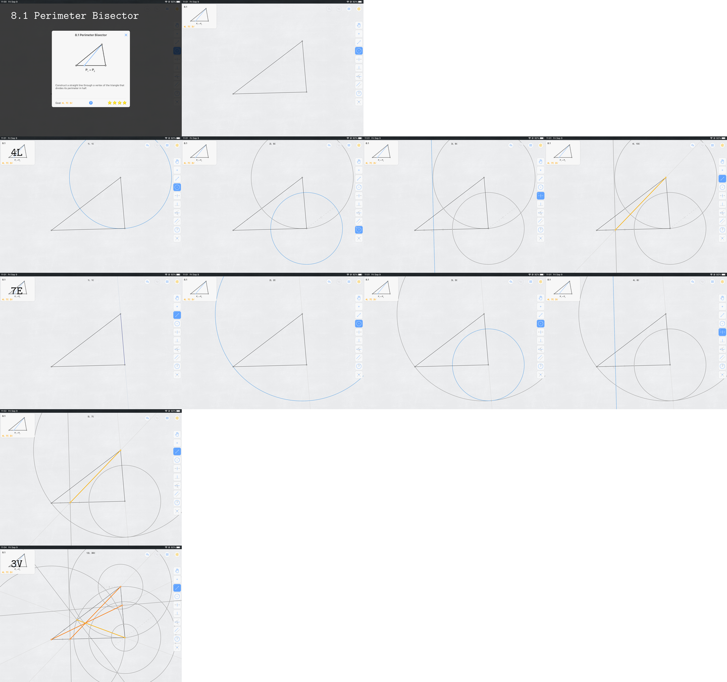 【Euclidea】Theta篇 攻略 & 部分证明 - 知乎