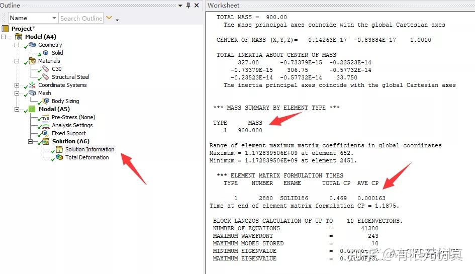 ANSYS经典如何将计算信息输出到文本文件 - 知乎