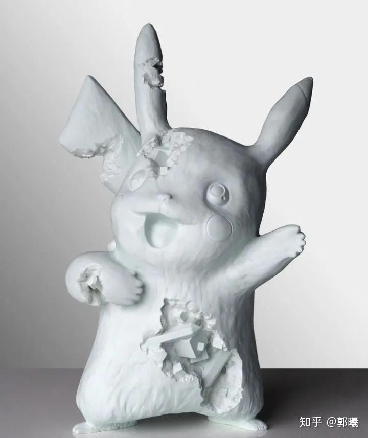 艺乎 | Daniel Arsham与 Pokémon 的联名展来了！3.2w的皮卡丘你买了吗？ - 知乎