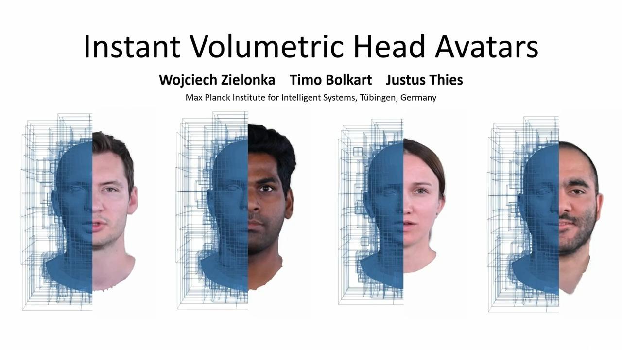Instant Volumetric Head Avatars，10分钟训练一个！ - 知乎