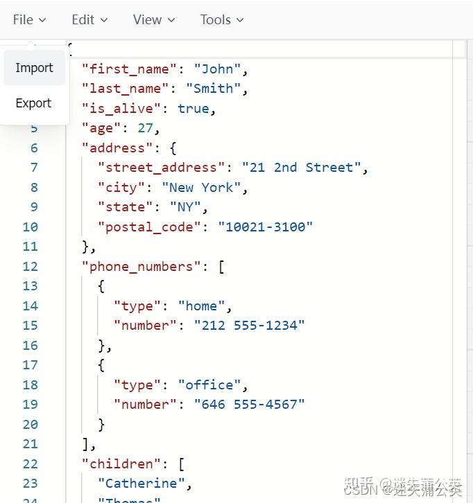 超级好用的JSON格式化可视化在线工具 - 知乎