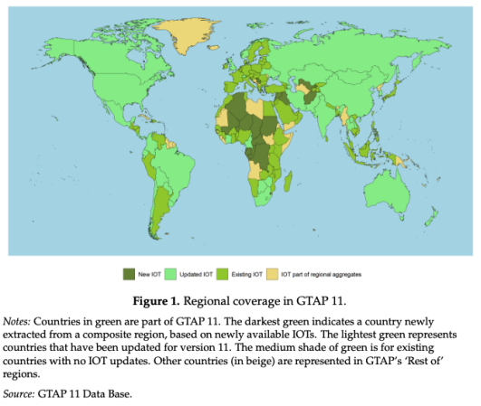 【模型介绍】第11版GTAP数据库简介 - 知乎
