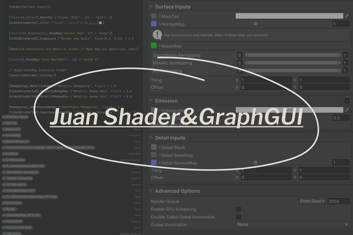 Juan Shader&GraphGUI Unity通用Shader Editor - 知乎