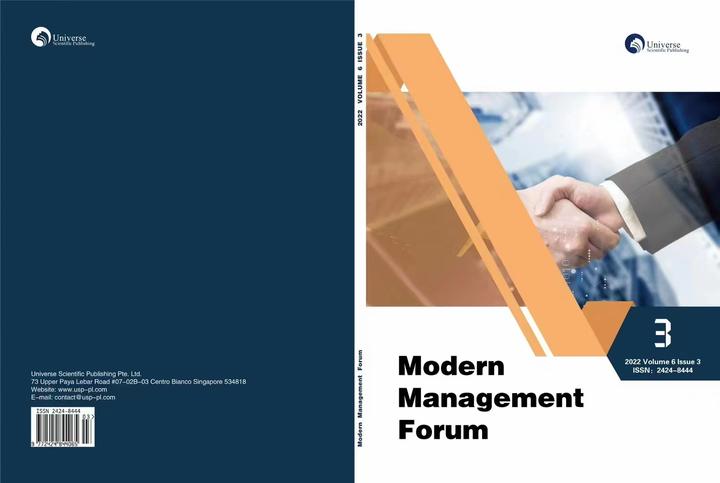 国际英文刊丨《现代管理论坛》Modern Management Forum，知网收录 - 知乎