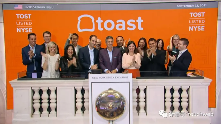移动POS支付公司Toast纽交所上市：市值200亿美元 - 知乎