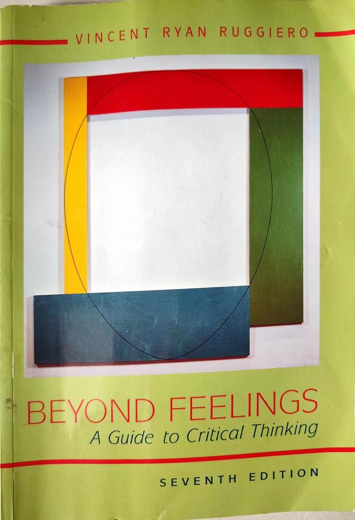 读书笔记——BEYOND FEELINGS A Guide to Critical Thinking - 知乎