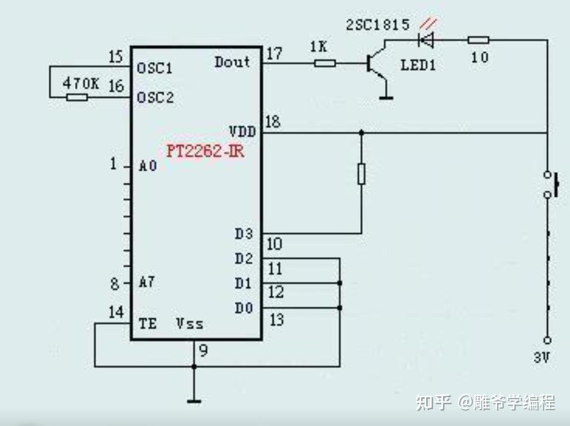 【雕爷学编程】Arduino动手做（155）---2262/2272四键无线遥控模块 - 知乎