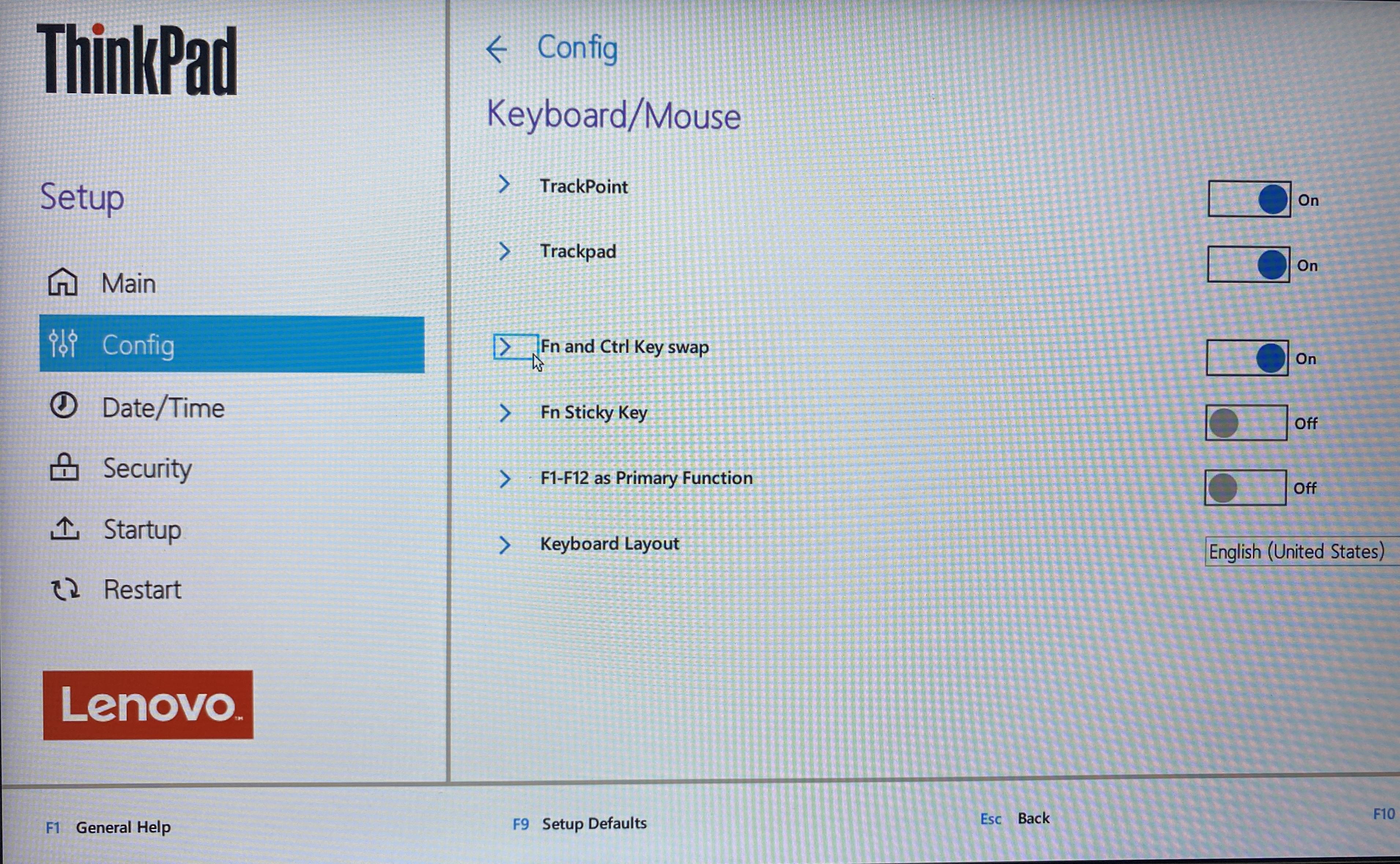 ThinkPad 交换 Ctrl 键和 Fn 键 - 知乎