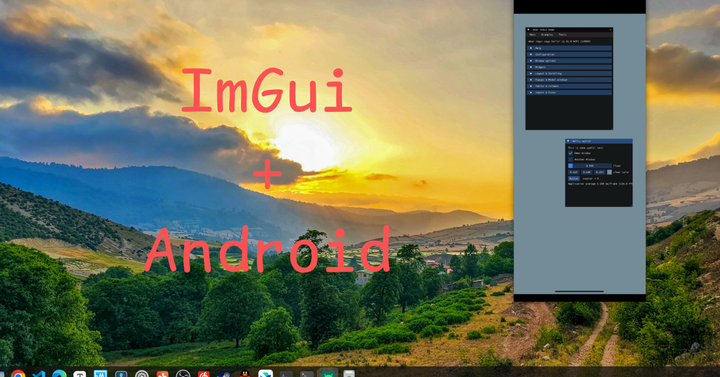 ImGui安卓(Android)示例构建&运行详细步骤 - 一键编译脚本 - 知乎