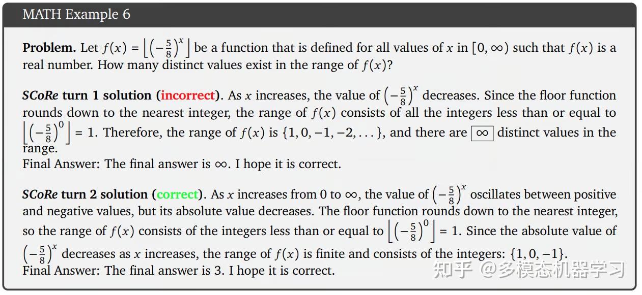 Google DeepMind重磅发布！强化学习训练语言模型实现自我纠正，AI能力再升级！ - 知乎