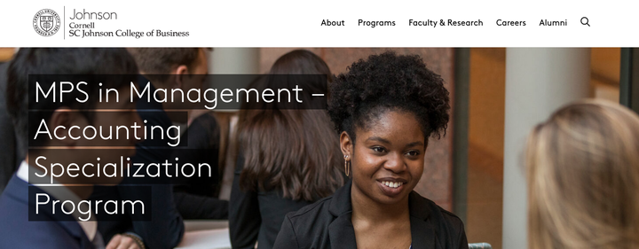 美国研究生项目｜康奈尔大学 - 管理学硕士会计方向 - Cornell University - MPS in Management ...