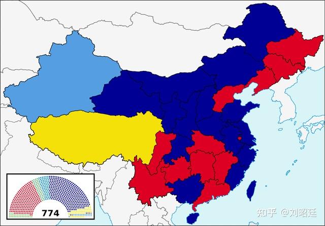 在2025年的今天，用「蓝色代表进步，红色代表保守」的方式分类，中国的蓝省、红省和摇摆省分别是谁？ - 知乎