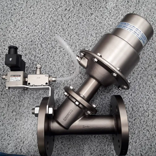 中国总代-Burocco开关阀VPFL型DN65气动角座阀 - 知乎