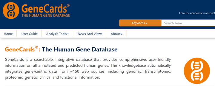 GeneCards数据库——强大的基因信息库 - 知乎