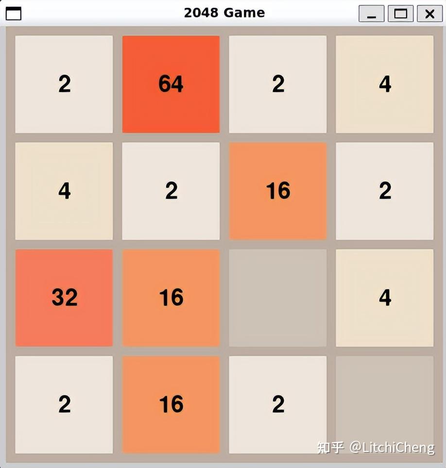 DQN 玩 2048 实战｜第一期！搭建游戏环境（附 PyGame 可视化源码） - 知乎