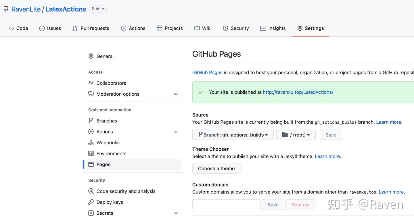 使用 Github Actions 自动化编译、发布 LaTeX 文档 - 知乎