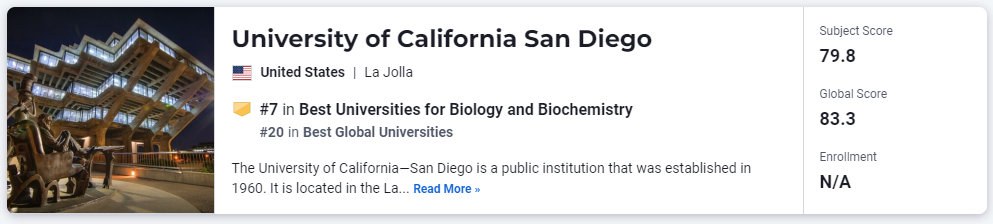 介绍一下ucb ucla ucr ucsd 的生物相关专业？ - 知乎
