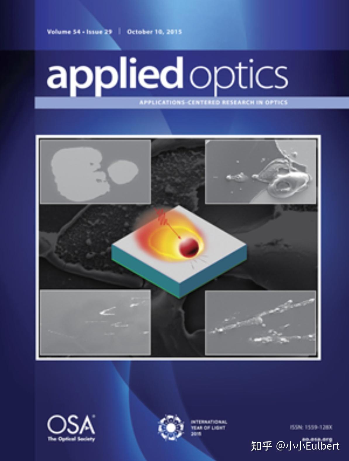 请问光学方面有哪些比较权威的外文期刊？ - 知乎