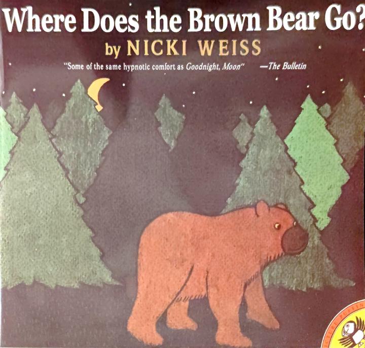 一分钟绘本分享《Where Does the Brown Bear Go?》 - 知乎
