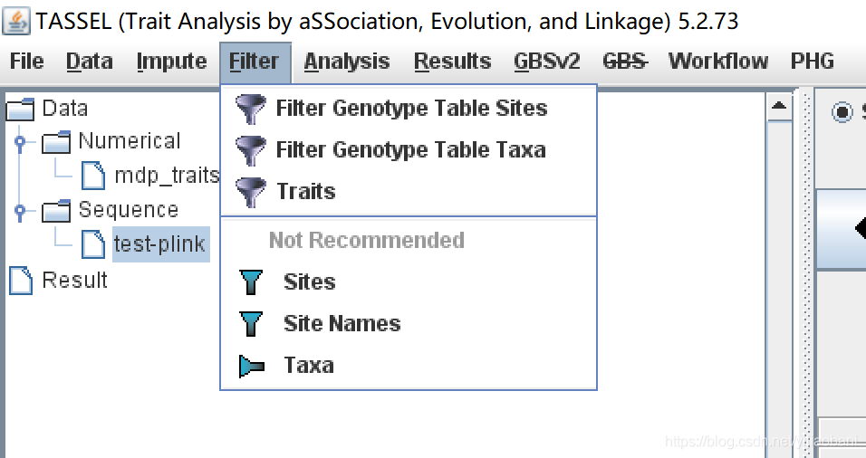 使用TASSEL学习GWAS笔记（2/6）：对基因型数据进行质控及导出基因型 - 知乎