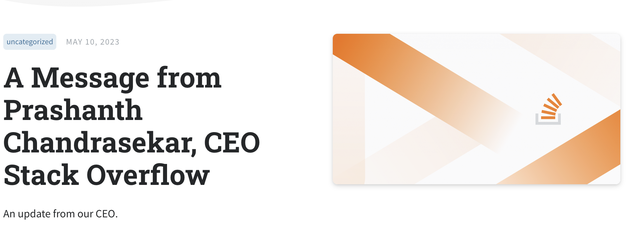 Stack Overflow突然裁员10%，CEO坦言处于困难时期，网友：ChatGPT出来后就不咋用了 - 知乎