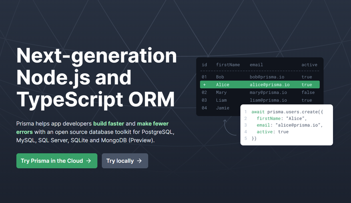 Prisma操作mysql - 知乎