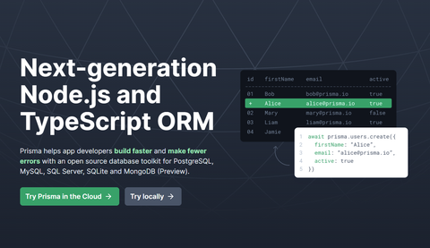 Prisma操作mysql - 知乎