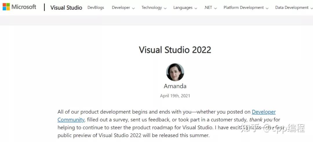 十年了！微软终于要发布有史以来第一个64 位版Visual Studio - 知乎
