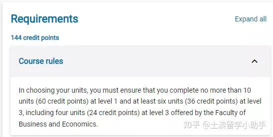 莫纳什大学｜Course Map 详细解析 - 知乎