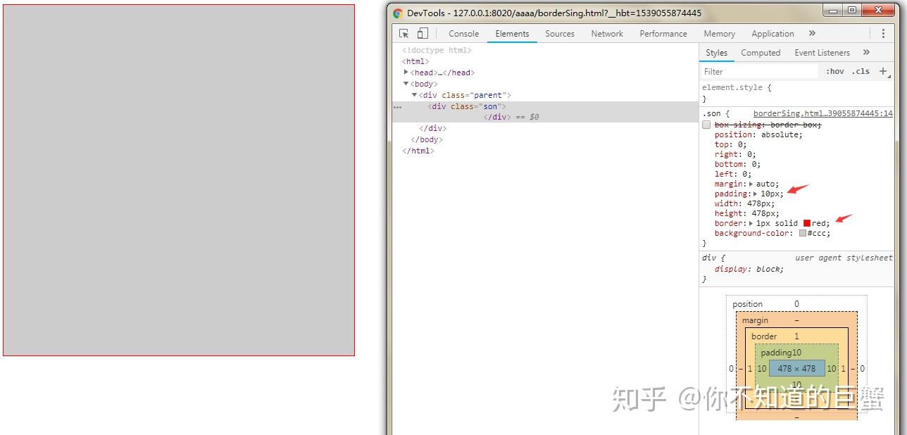 box-sizing:border-box的作用 - 知乎