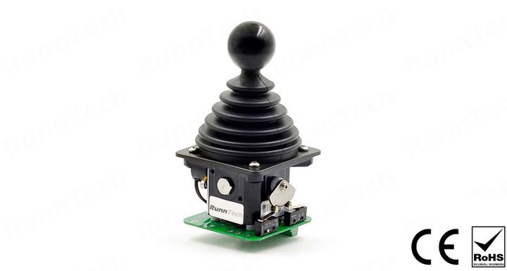 RunnTech RT100 Spring Return to Center Double 10V Analog Output Joy ...