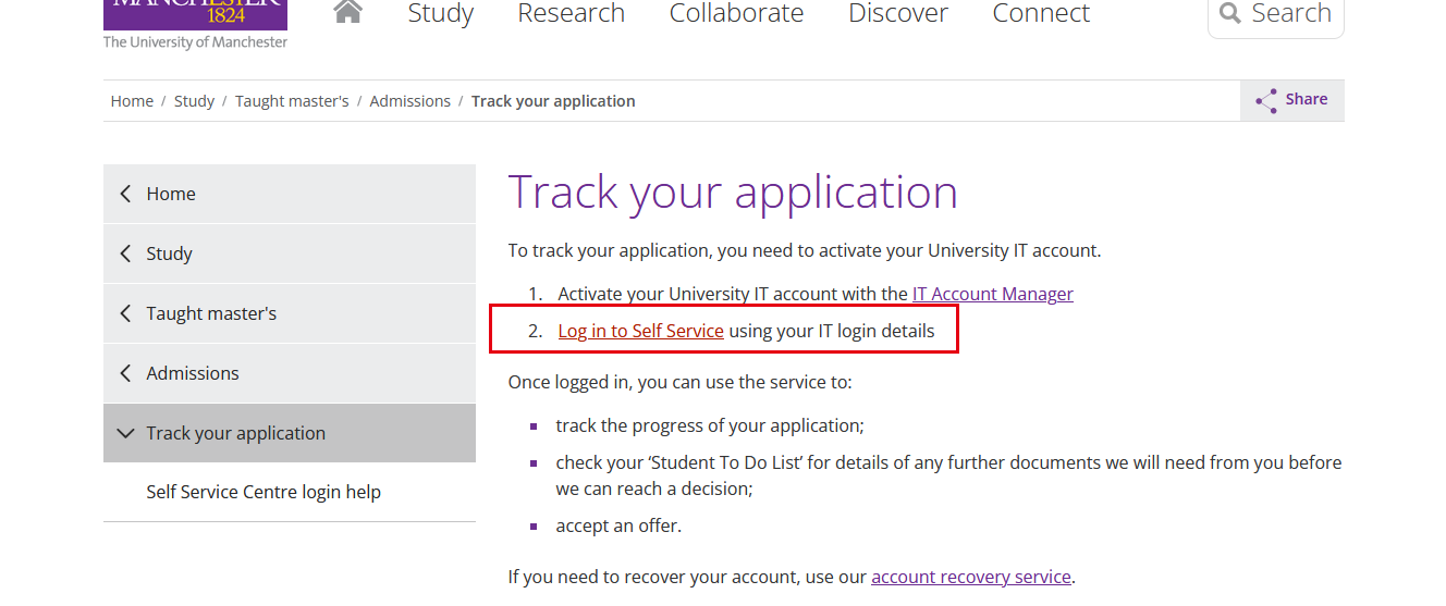 英国曼彻斯特大学递交后的IT 账号的创建 - 知乎