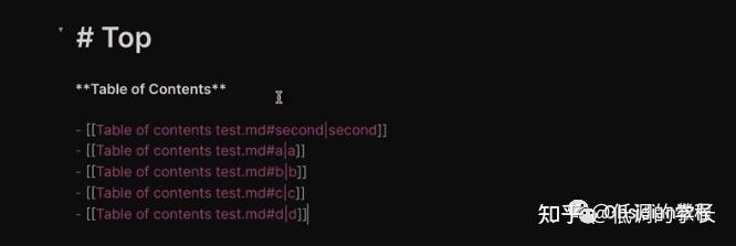 Obsidian插件：Table of Contents在笔记中创建和管理目录 - 知乎