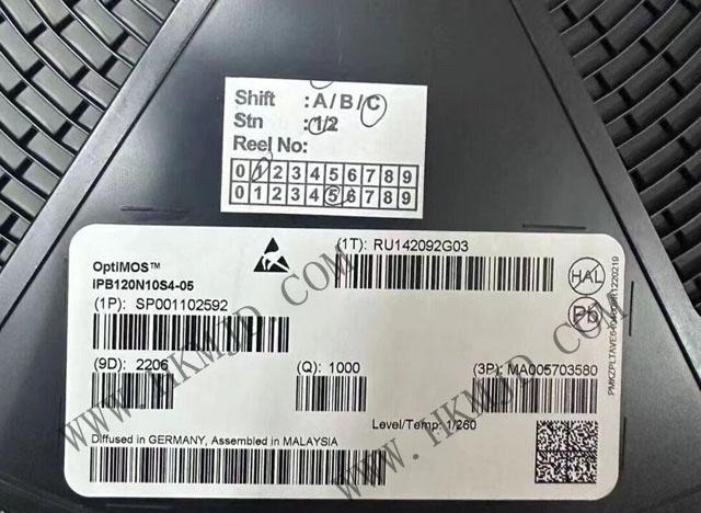 车规级MOSFET IPB120N10S4-05 表面贴装型 N 通道 100 V 120A - 知乎