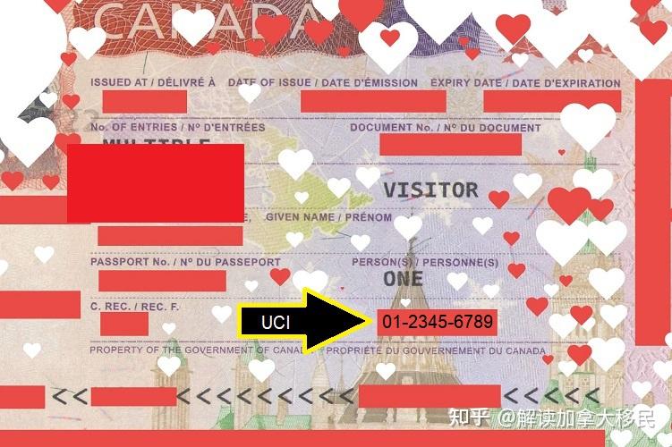 加拿大移民、签证档案号码及UCI号 - 知乎