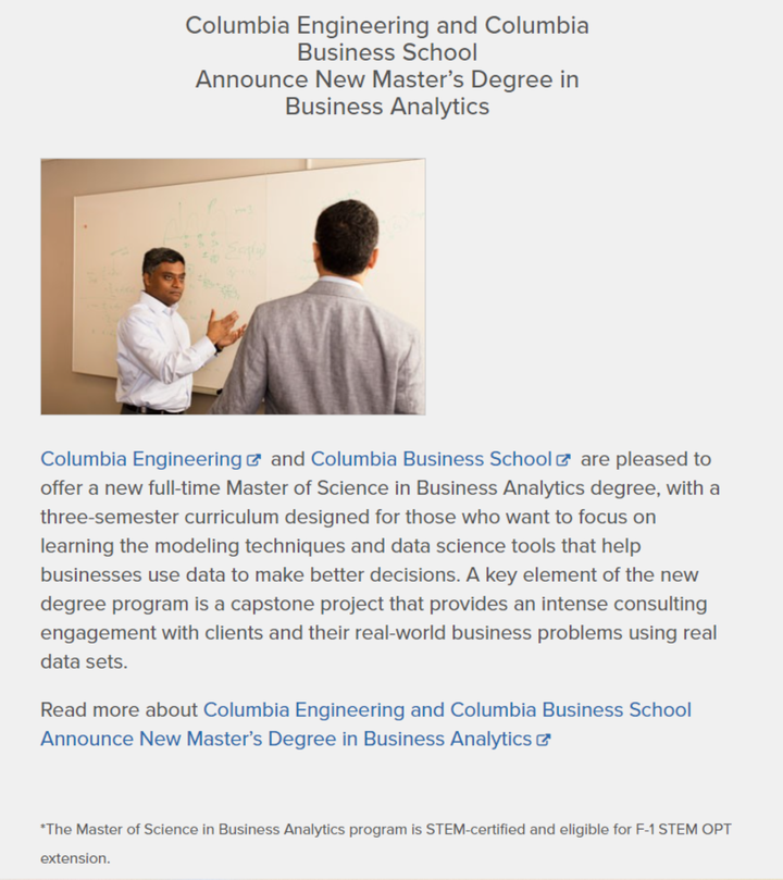 【哥大Columbia-MSBA】最新面经 留学美国：美国留学申请指南 - 知乎