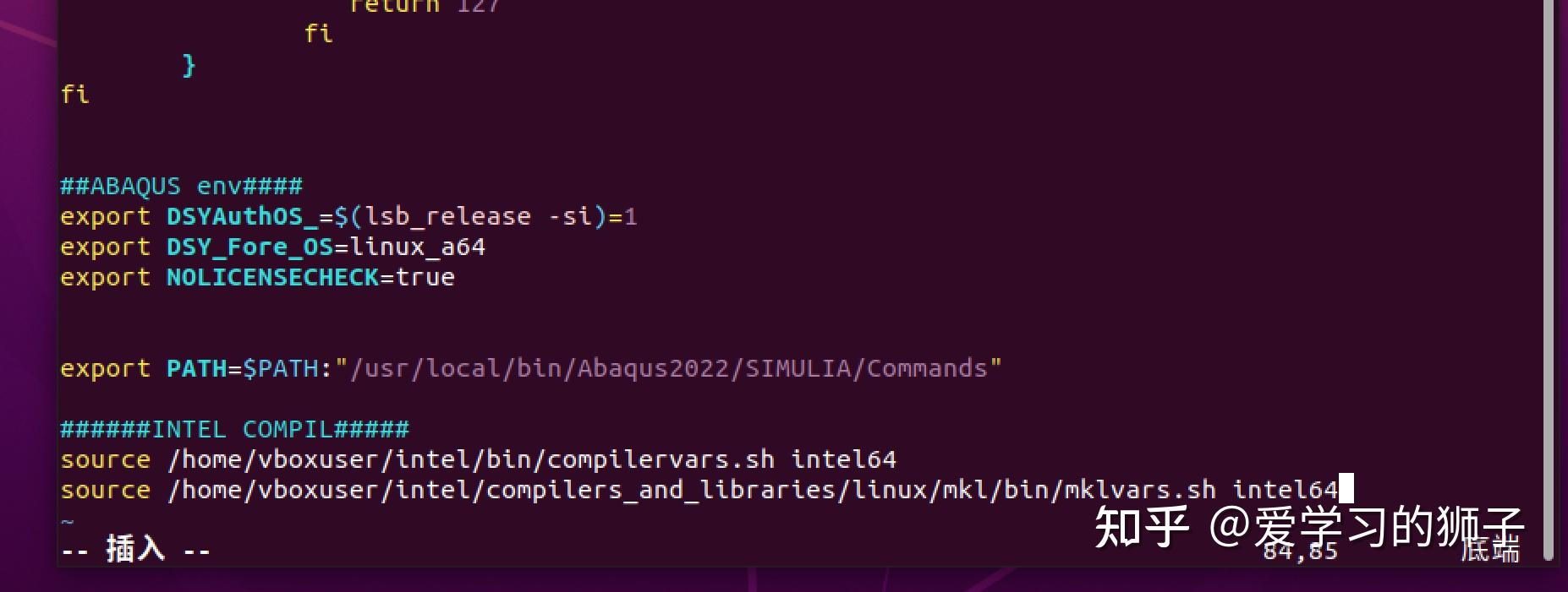 Ubuntu系统安装Abaqus及子程序关联 - 知乎